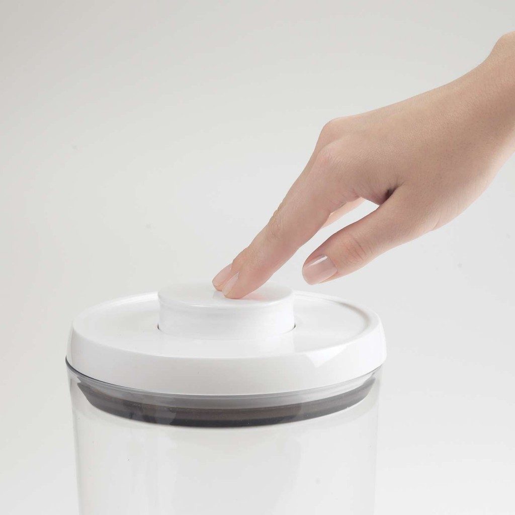 OXO - Pop Round Canister - 4.5 Qt - White - The Potlok