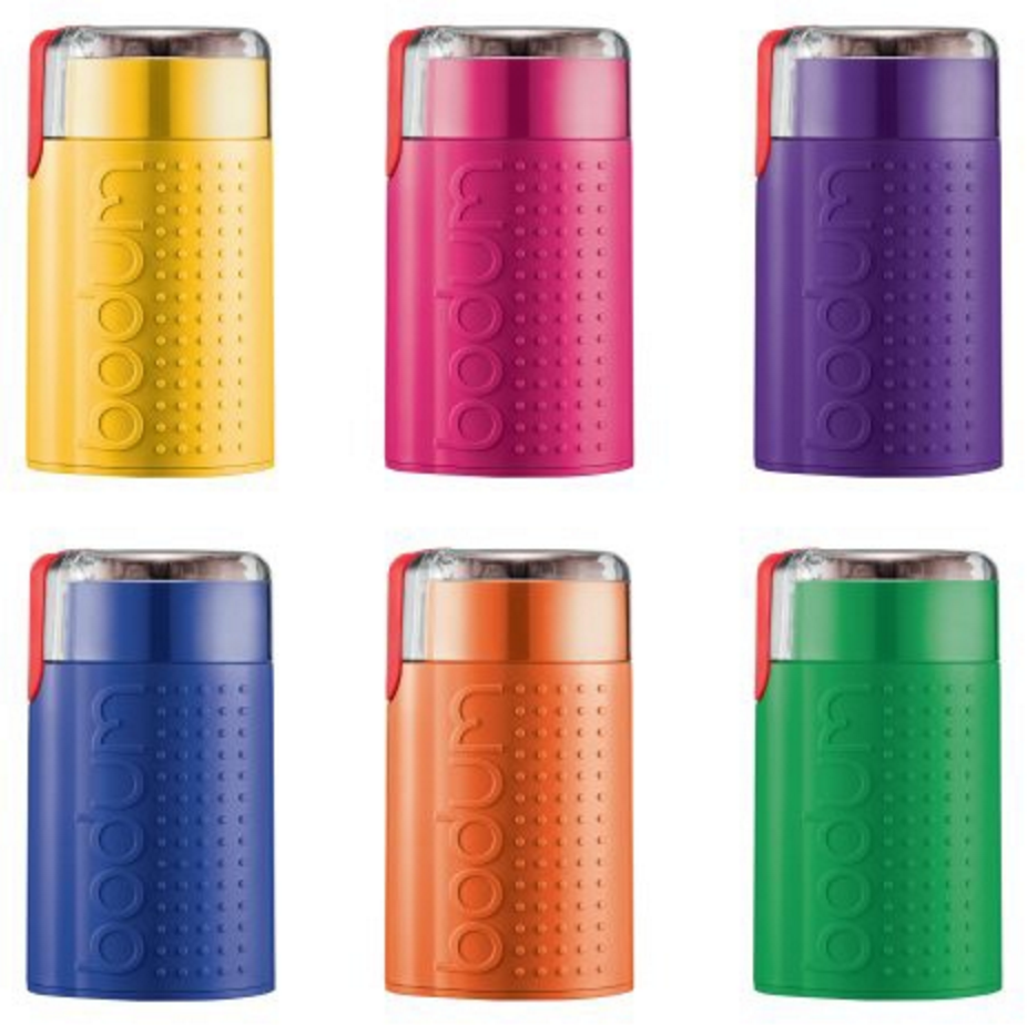 Bodum - Bistro Electric Coffee Grinder Fashion Colors - The Potlok