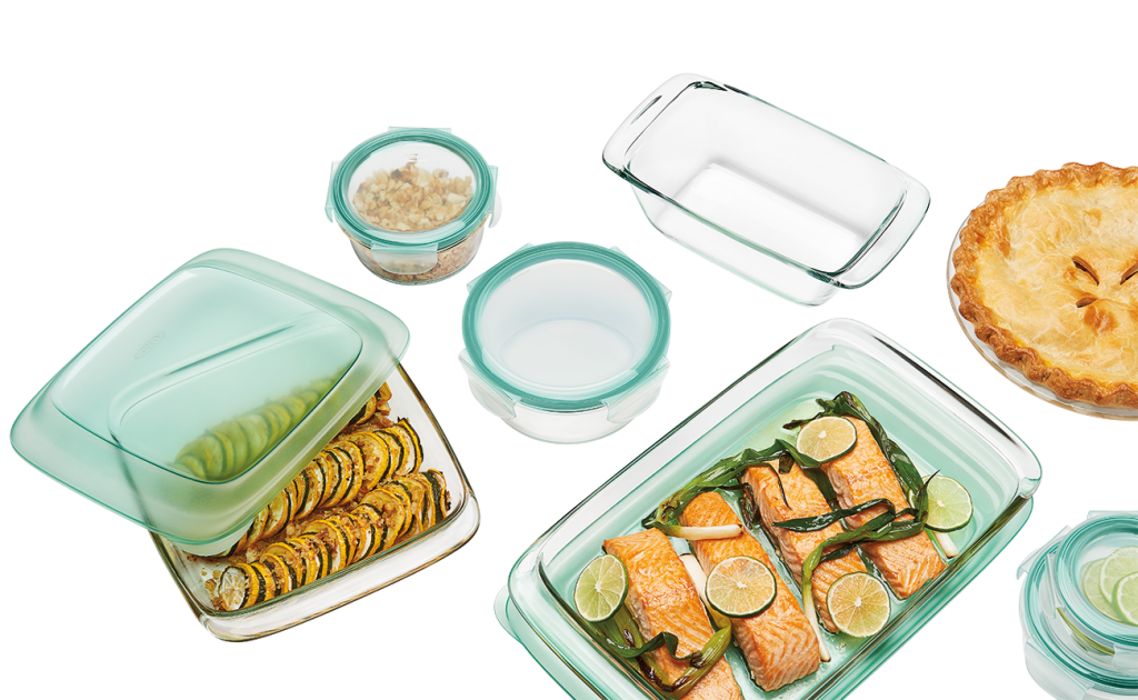 OXO - 14 Piece Glass Bake, Serve & Store Set - The Potlok