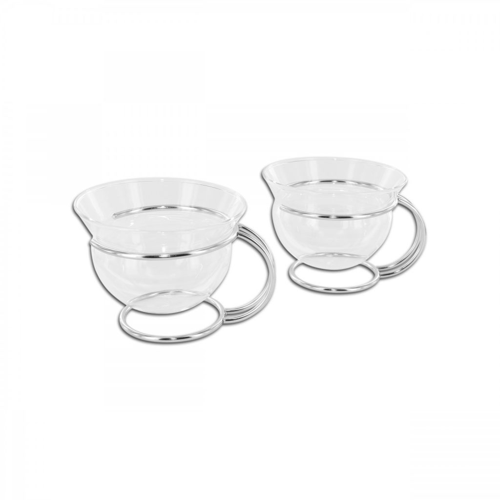 mono - Filio Tea-Beaker Set with Saucer (2 pcs) - The Potlok