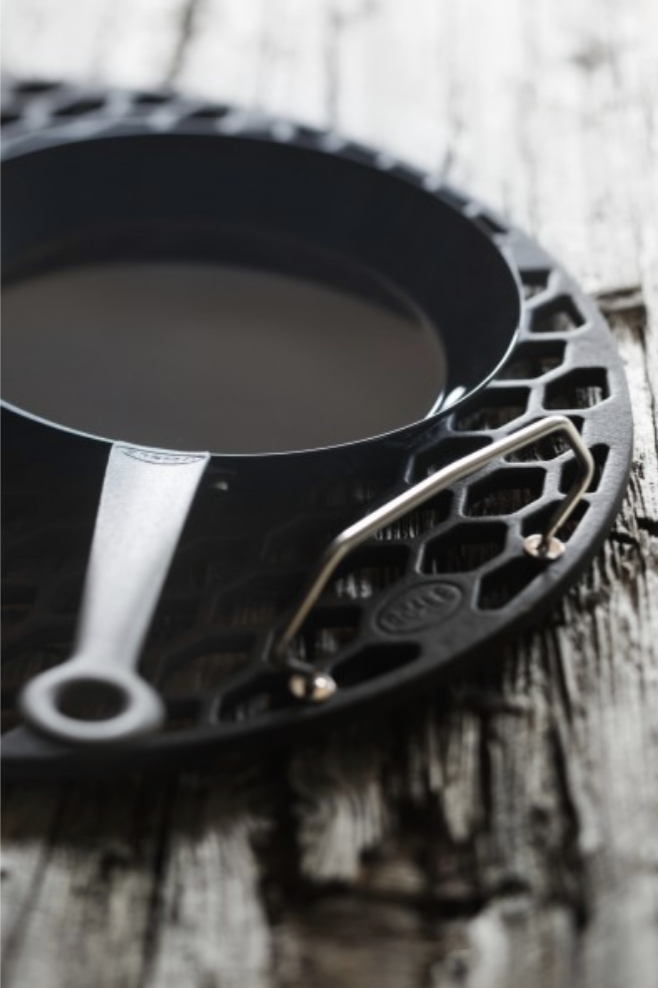 Rosle - Enamelled Grill Pan 24 cm - The Potlok