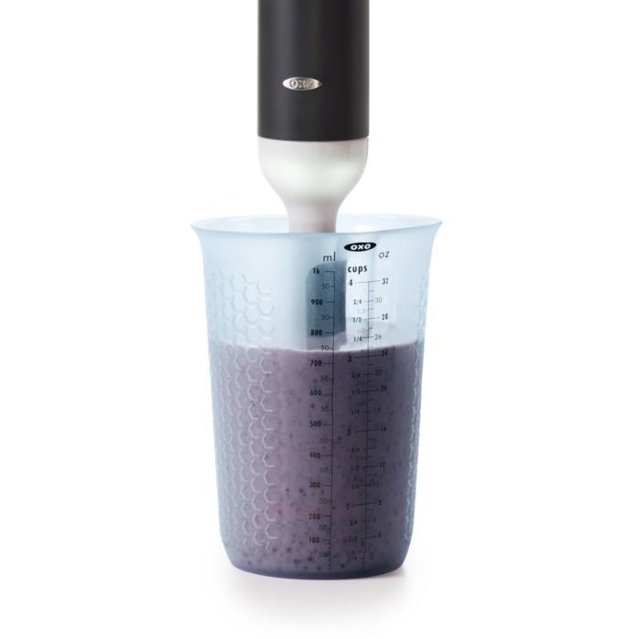OXO - 4 Cup Squeeze and Pour Silicone Measuring Cup - The Potlok
