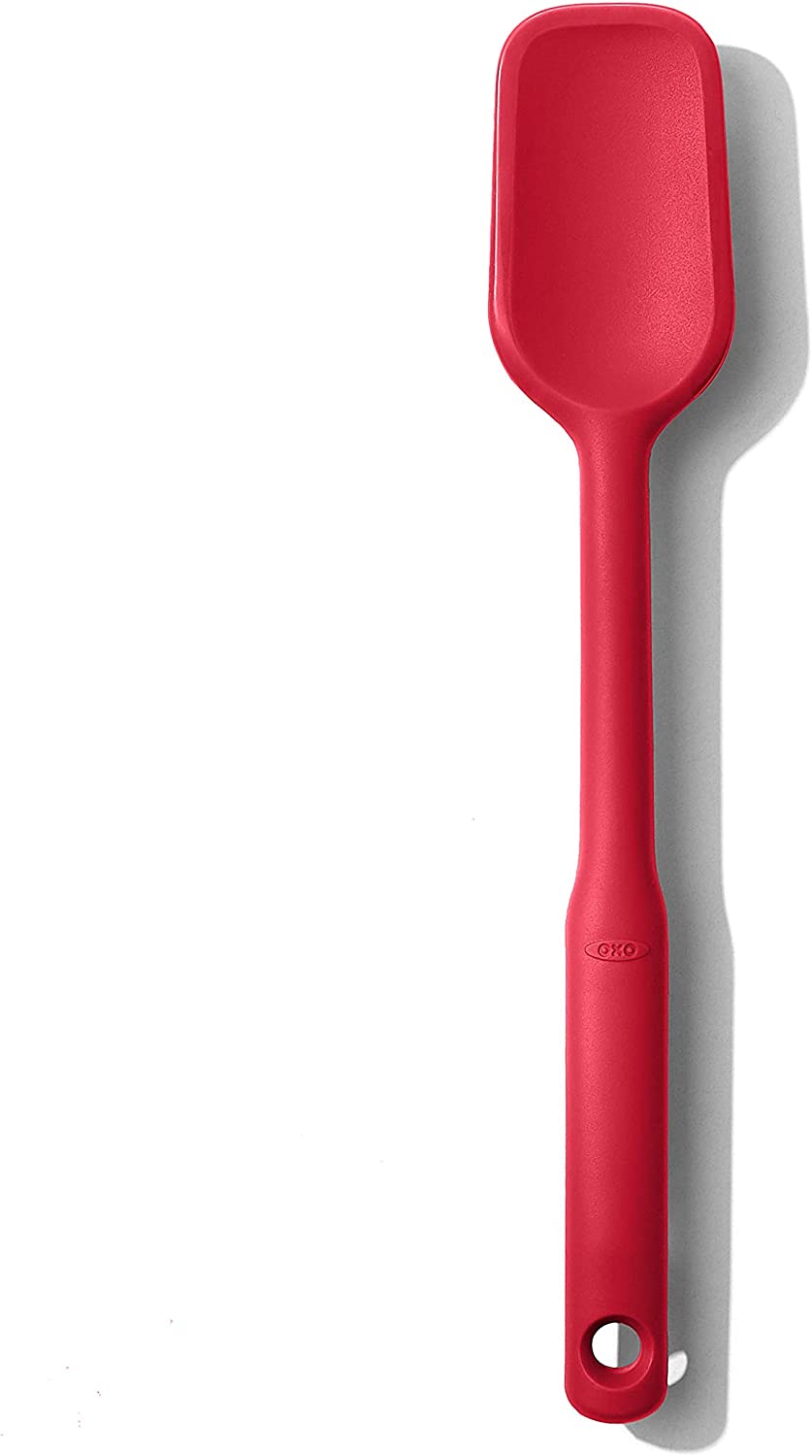 OXO - Good Grips Silicone Spoon Spatula Red - The Potlok