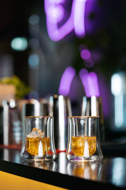 vialli - Set of low double wall glasses Soho 240 ml - The Potlok