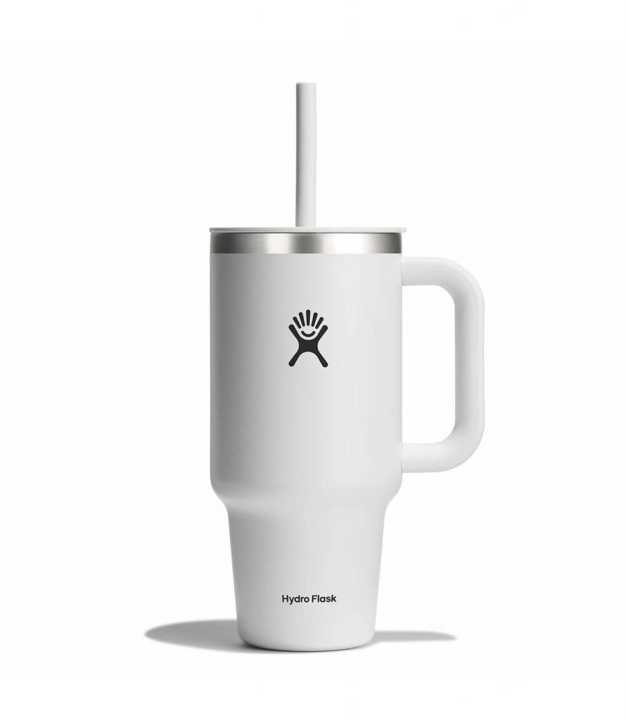 Hydro Flask - Travel Mug White 32 oz - The Potlok